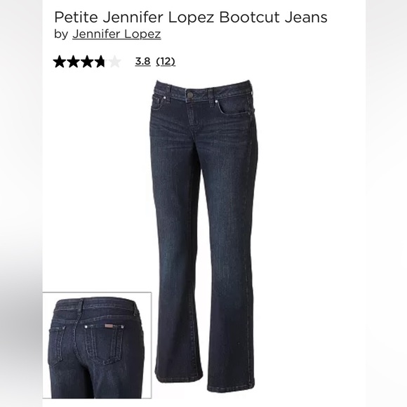 Jennifer Lopez | Jeans | Jennifer Lopez Womens Bootcut Jeans Sz 4 ...